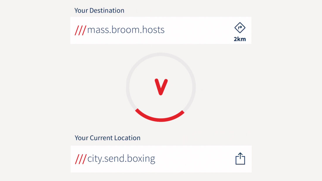 Find your accommodation easily with a what3words address | what3words