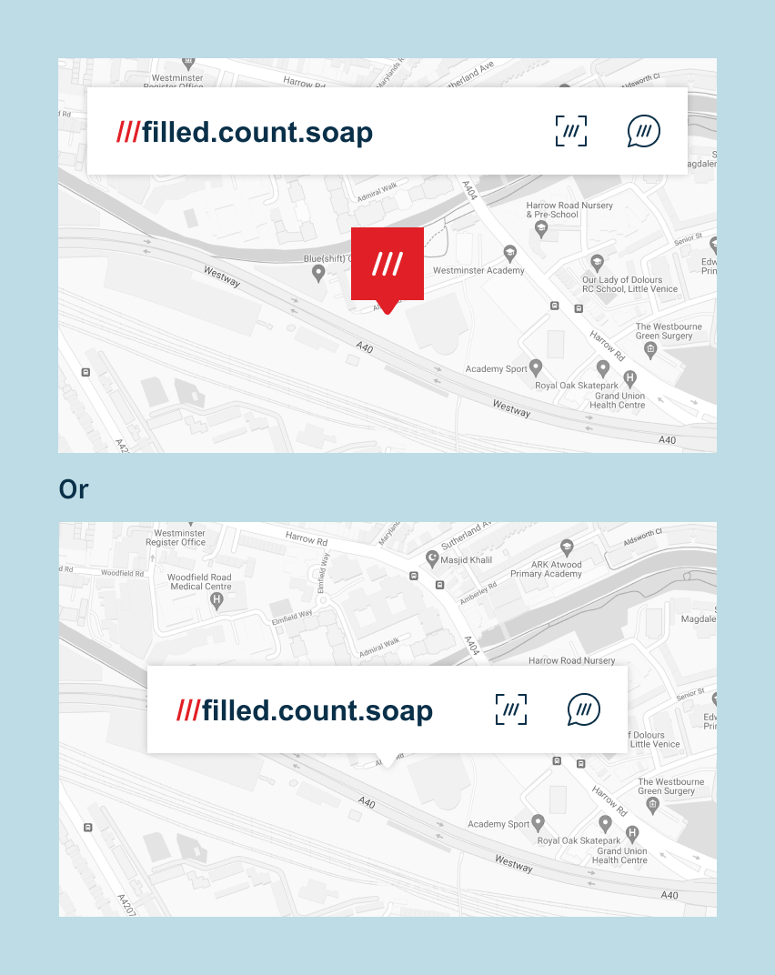 UX guidelines | what3words