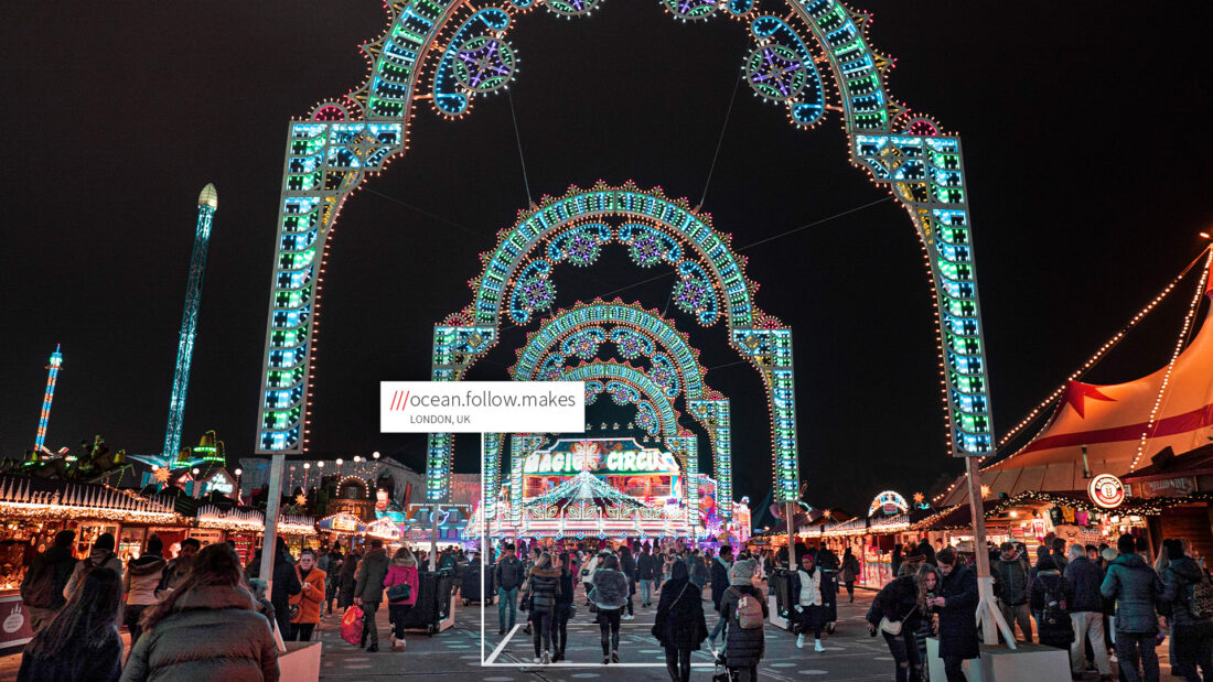 Winter Wonderland improves visitor experience with what3words | what3words