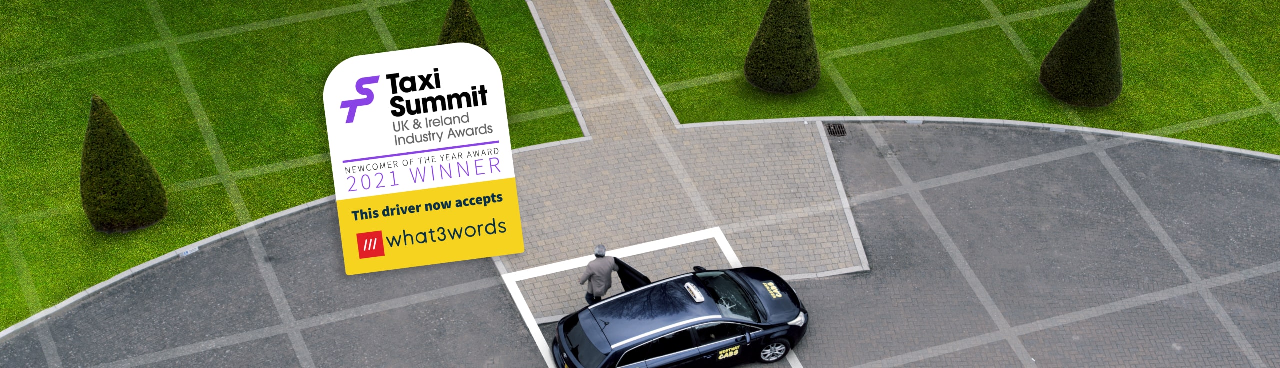 Offer smoother rides with what3words - UK Taxis | what3words
