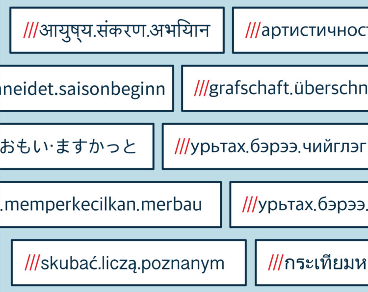 Public API | what3words