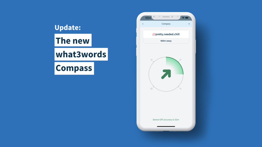 Improvements to the what3words Compass navigation feature | what3words