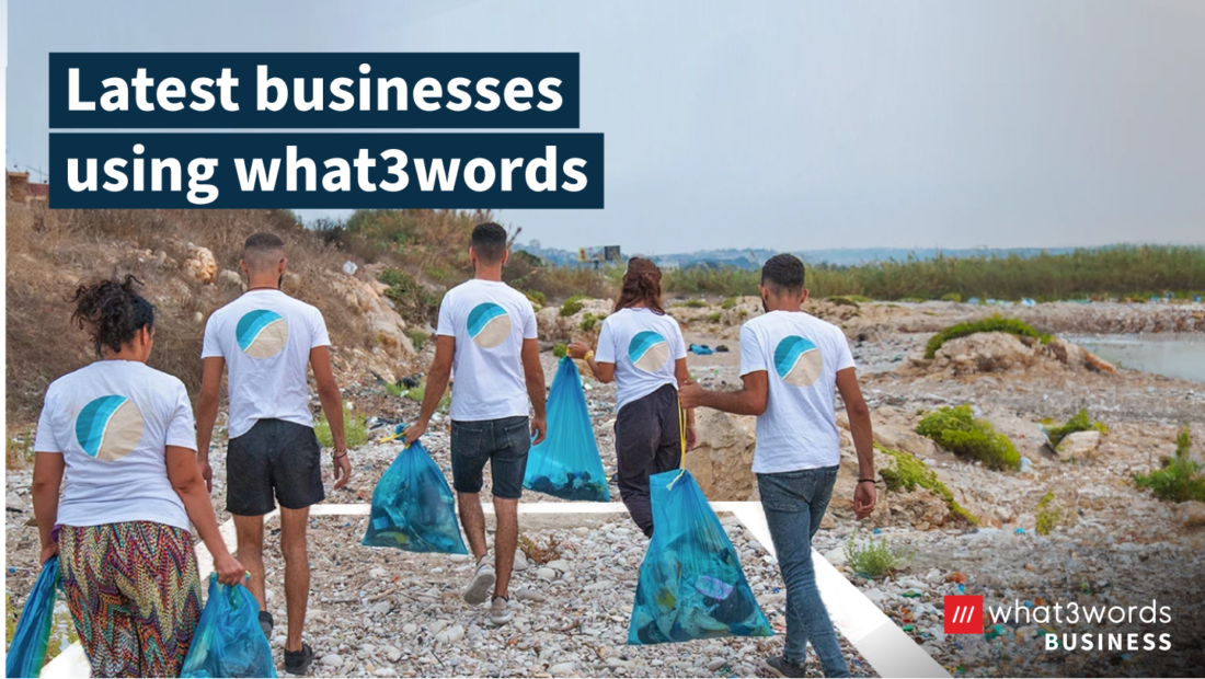 The latest businesses using what3words around the world | what3words